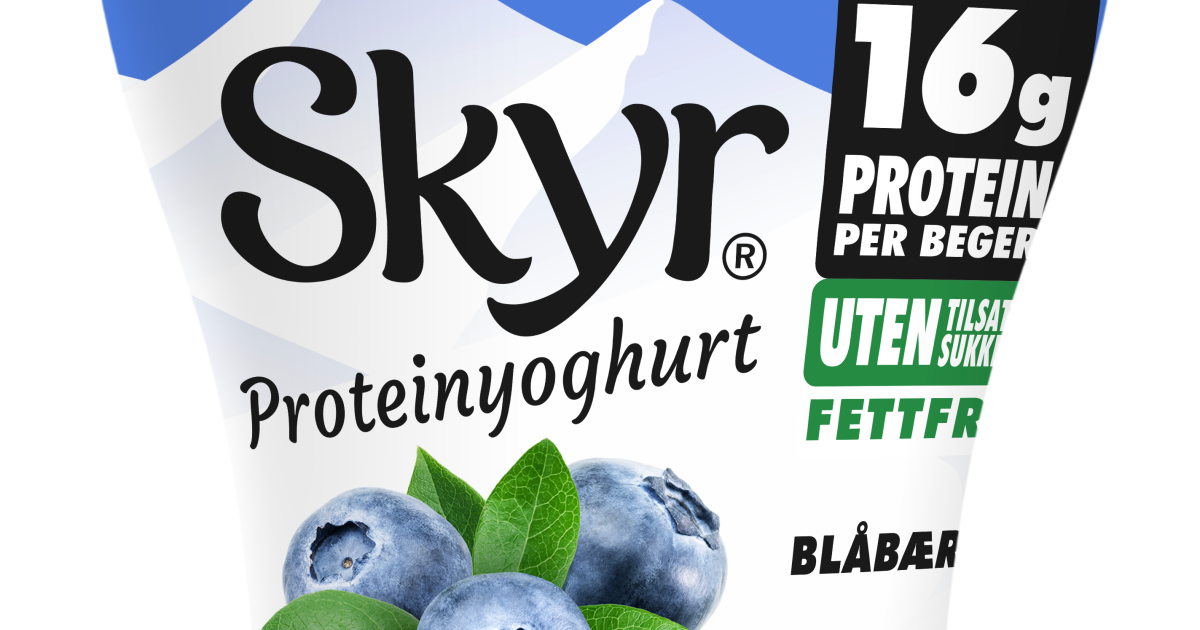 Skyr® Proteinyoghurt Blåbær - Q Meieriene